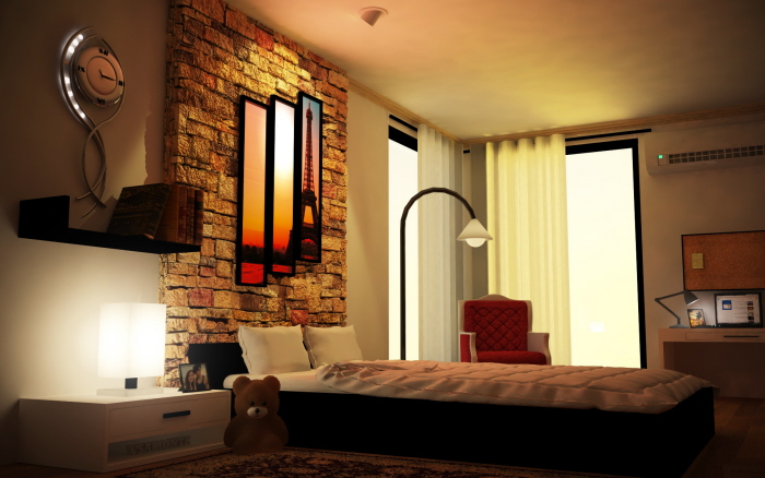An upload by vladimir samonte on Coroflot: to the project Bedroom