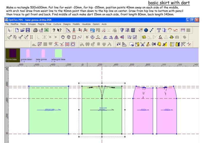 CAD for Fashion/Pattern making by sahar fotouhi at Coroflot.com