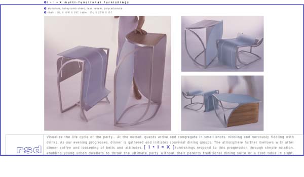 Personal Portfolio developed at SCAD - 2003 by Rachel Dacks at Coroflot.com