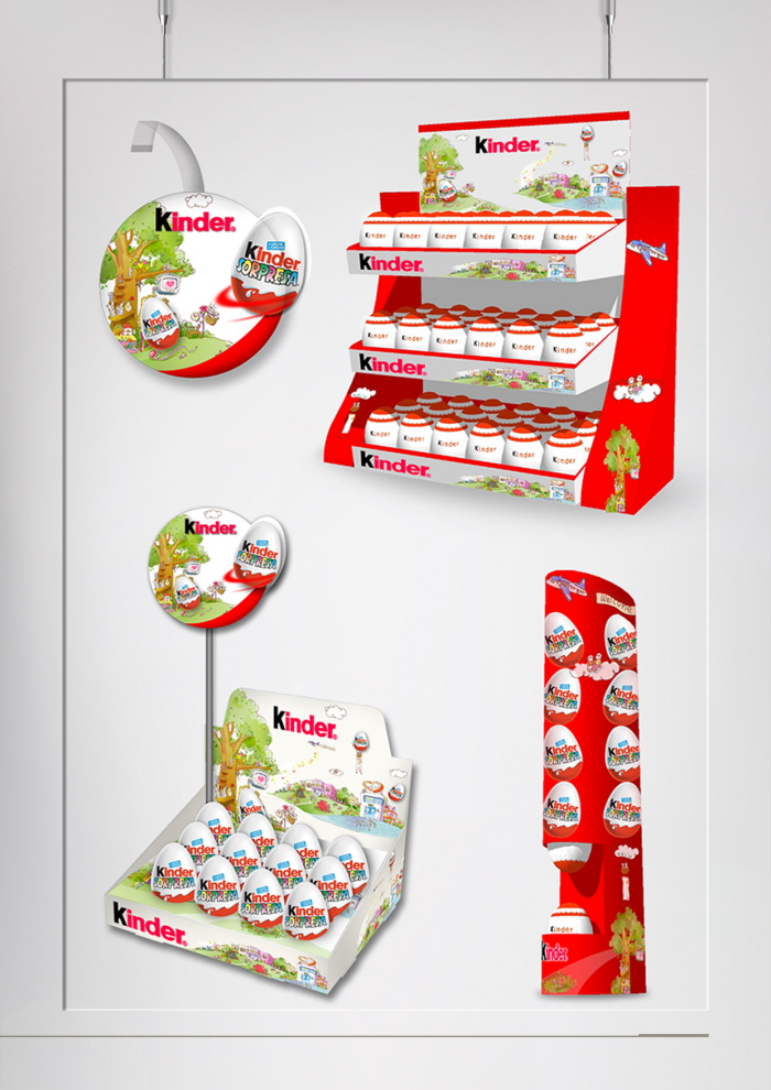 Kinder. Promo Activation Idea. POP material. by Ignacio Garcia at ...