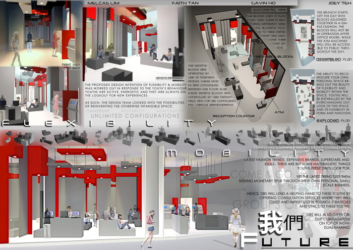 An upload by Melcas Lim on Coroflot: to the project DBS @ Scape Design