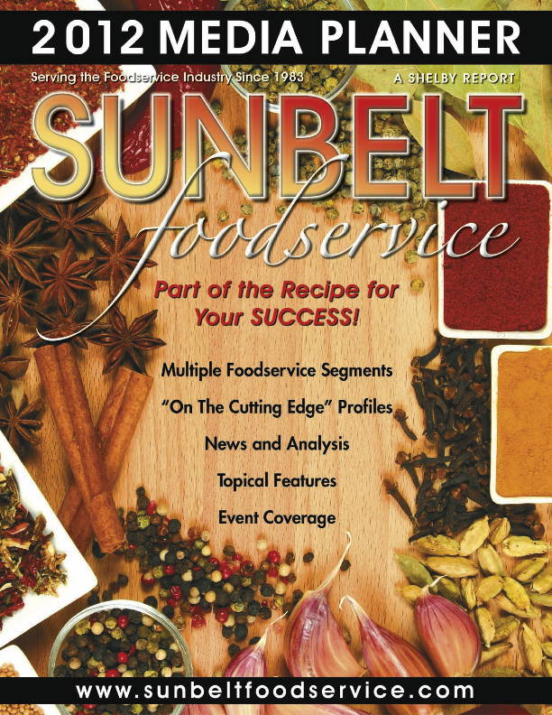 Sunbelt Foodservice Magazine Media Guide Covers over the Years by ...