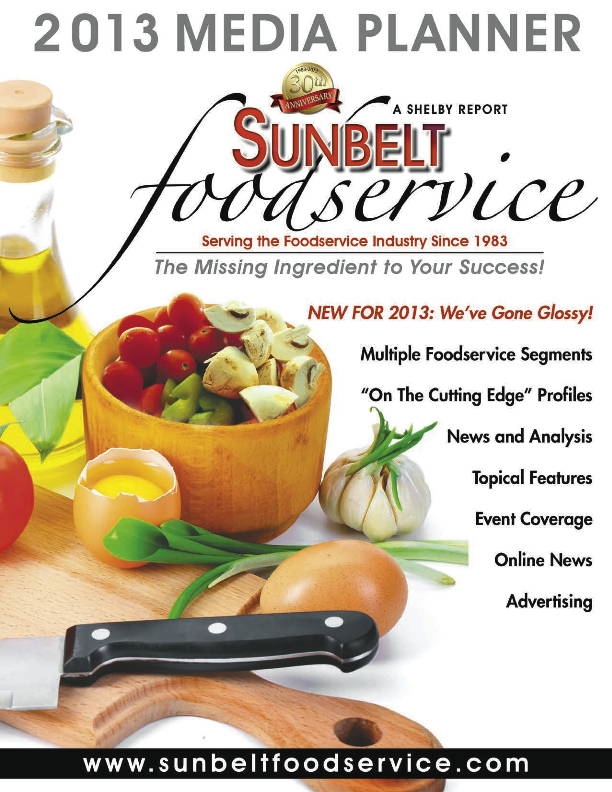 Sunbelt Foodservice Magazine Media Guide Covers over the Years by ...