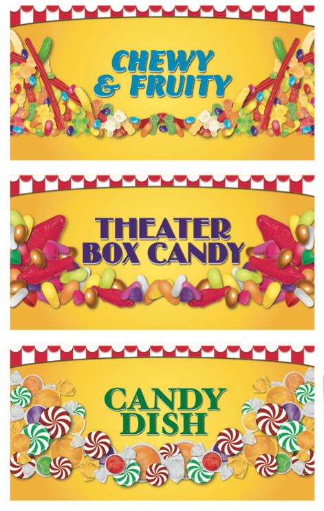 Candy Zone Environmental Signage by Tracey Taylor at Coroflot.com