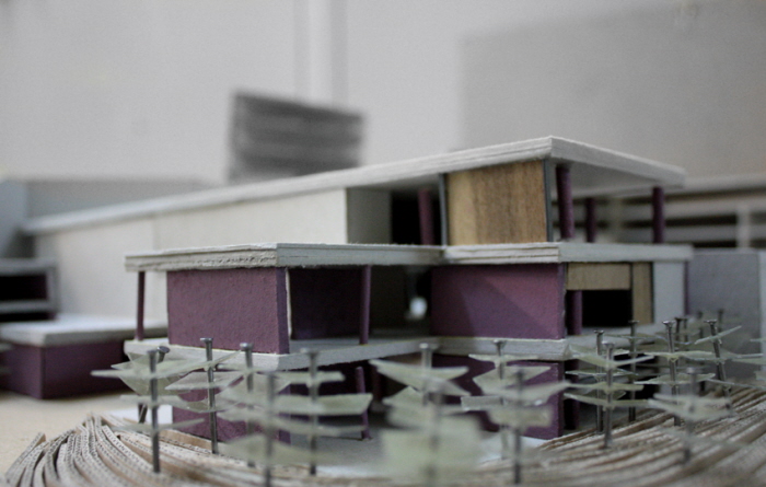 Modern Art Exhibition Centre By Katerina Skroumpelou At