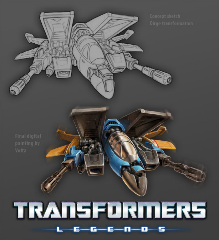 Transformers: Legends mobile game by Brian White at Coroflot.com
