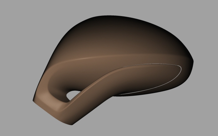 Porsche 911 Side mirror Detail by SH (Sam.my) Lee at Coroflot.com