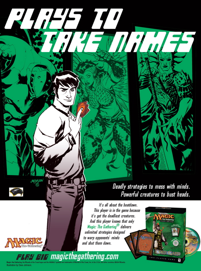 Magic The Gathering Acquisition Campaign by Mark Painter at Coroflot.com