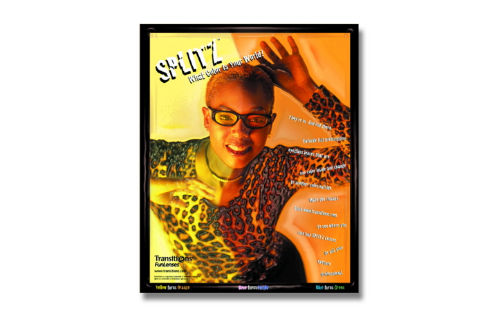 Transitions Optical Splitz launch by Jeffrey Wood at Coroflot.com