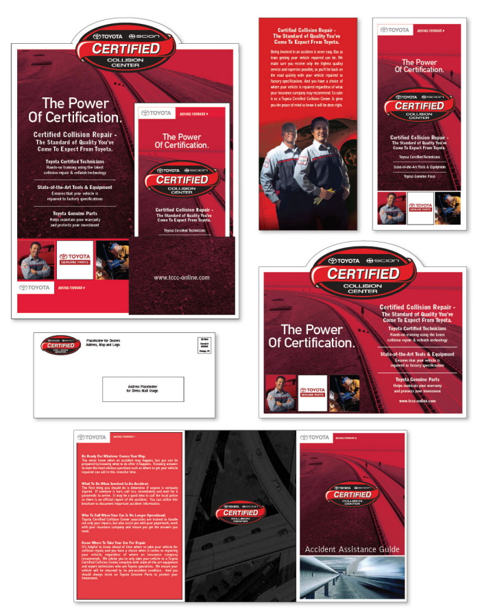 Toyota POP display, brochures, direct mail by Scott Kampmeyer at ...