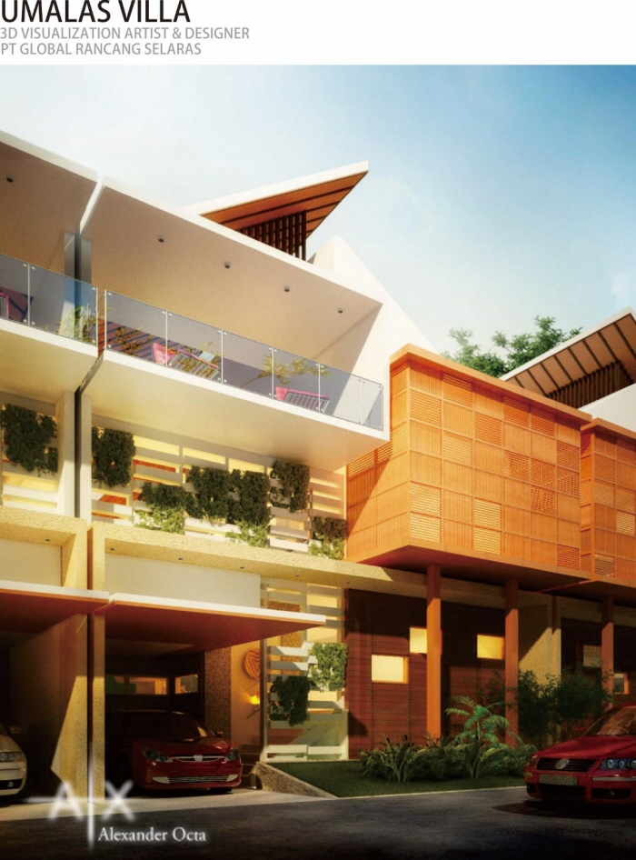 Rendering Portfolio: Housing, Villa, and Resort by Alexander Octa at ...