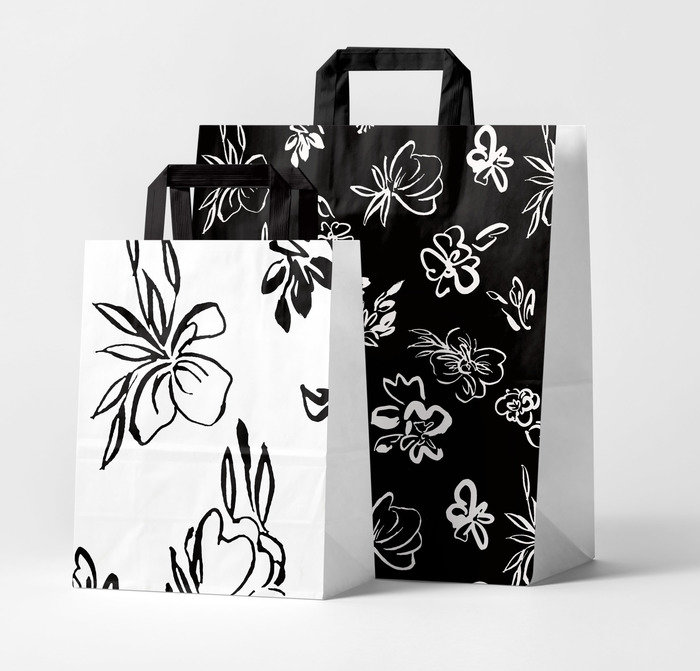 Monochrome Blooms Print & Packaging Design by Karolina Rutkowska at ...