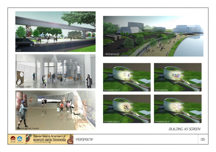 Sayembara IAI Museum Batik Indonesia by Kafi Pangestu at Coroflot.com