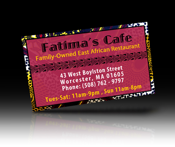 Fatima's Cafe by Benjamin Paul at Coroflot.com