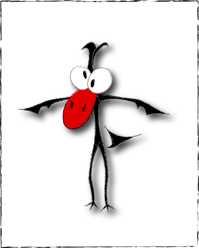 Personal -> Cartoons - Crazy Crow. by Daniël Luchies at Coroflot.com