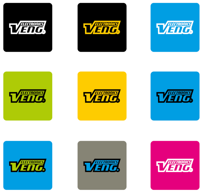 Logo for VENG Electronics by Luis Gardete at Coroflot.com
