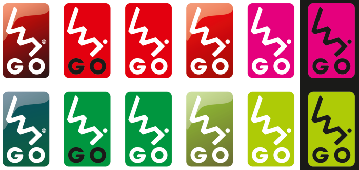 An upload by Luis Gardete on Coroflot: to the project wi-GO new logo ...