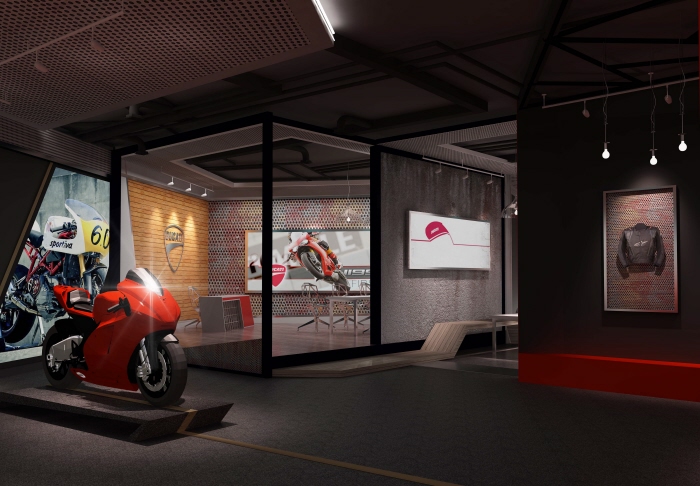 Ducati Showroom by Minh Nguyen at Coroflot.com