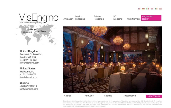 Visengine by Yulia Shevchenko at Coroflot.com