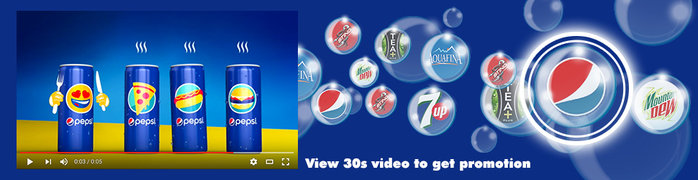 Pepsico Video banner by Dung Le at Coroflot.com