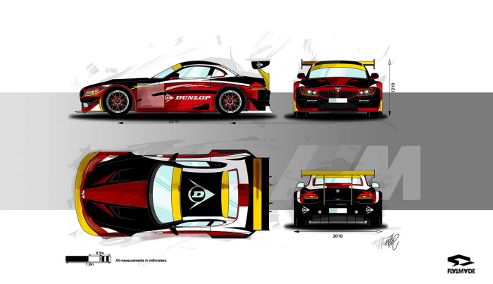 BMW z3 | DESIGNCAR |24 HOURS RACING by FLATMADE GbR at Coroflot.com