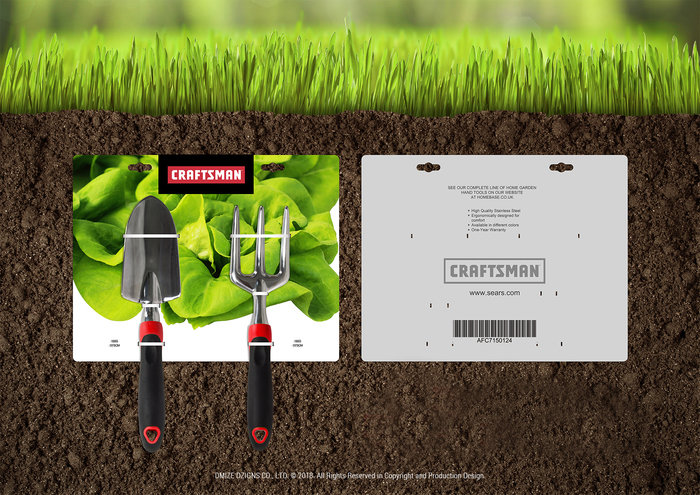 CRAFTSMAN - Gardening Tool Packaging by Devin Mize - 戴文 迈兹 at Coroflot.com