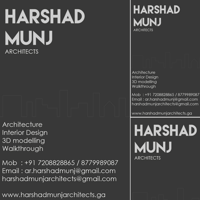 visiting card by harshad munj at Coroflot.com