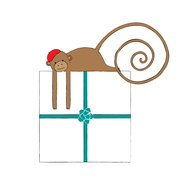 Monkey Parcel by Natalie Howard at Coroflot.com