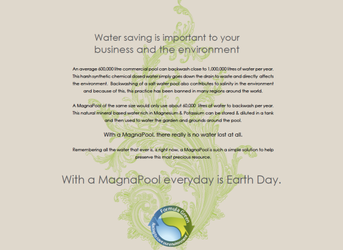 MagnaPool Mineral Water Pools by Vanessa Palmer at Coroflot.com