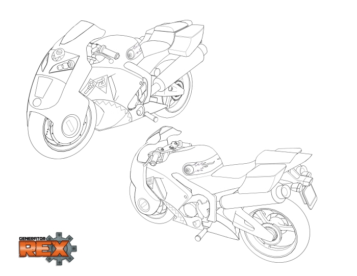 Generator Rex Coloring Pages