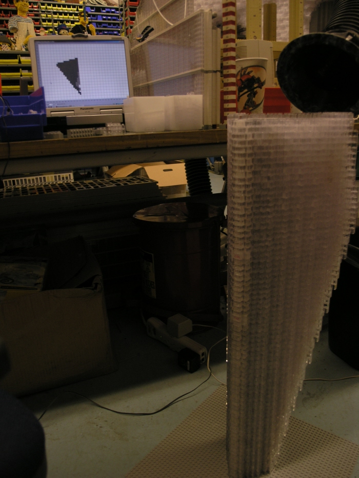 Freedom Tower Brick model by William Webb ARCHITECT - AIA, NCARB, CAM ...