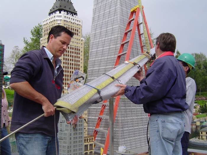 Freedom Tower Brick model by William Webb ARCHITECT - AIA, NCARB, CAM ...
