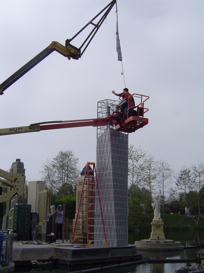 Freedom Tower Brick model by William Webb ARCHITECT - AIA, NCARB, CAM ...