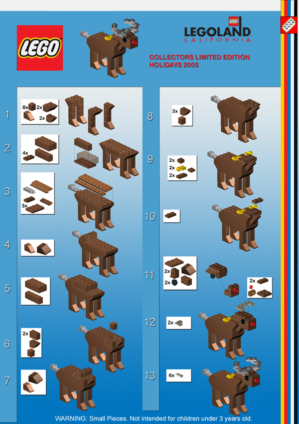 LEGO TOYS Building toys instructions Graphic Design by William Webb ...