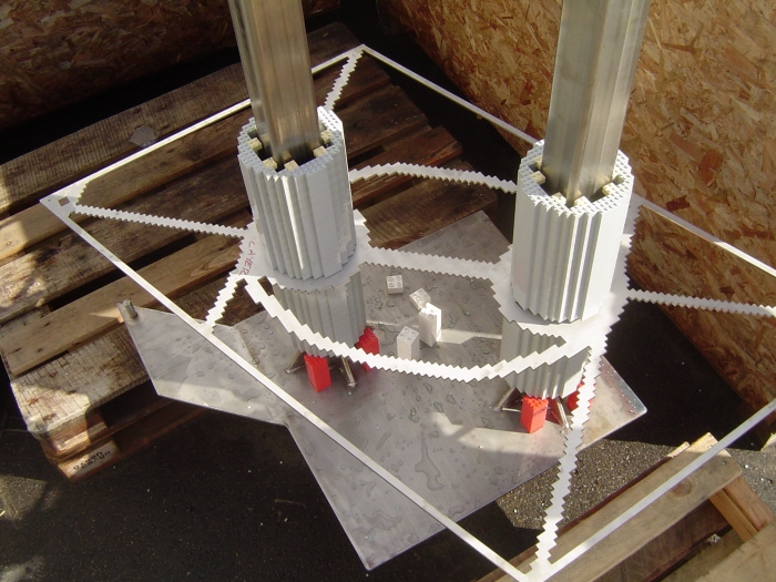 Freedom Tower Brick model by William Webb ARCHITECT - AIA, NCARB, CAM ...