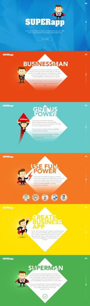 Superapp Landing pages by Kiran Tomake at Coroflot.com