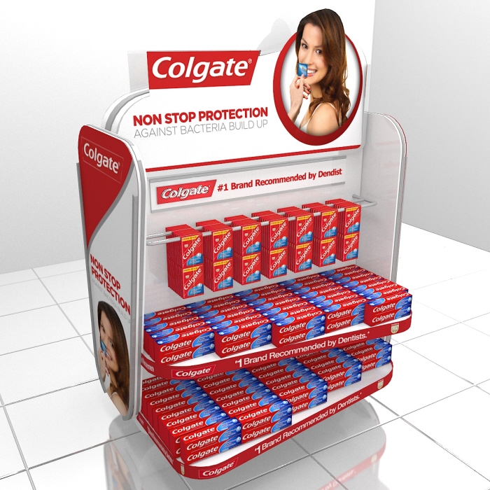 Colgate Mas Display Unit by Abegail Damian at Coroflot.com