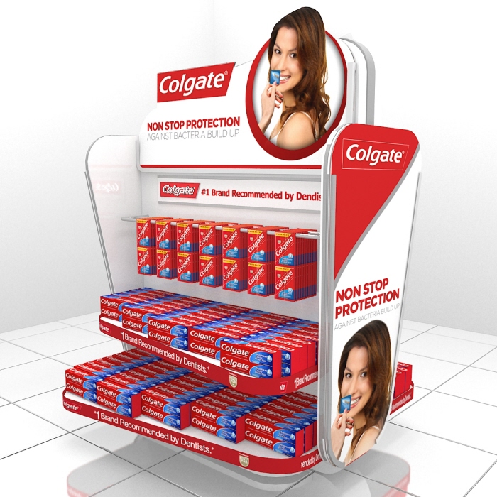 Colgate Mas Display Unit by Abegail Damian at Coroflot.com