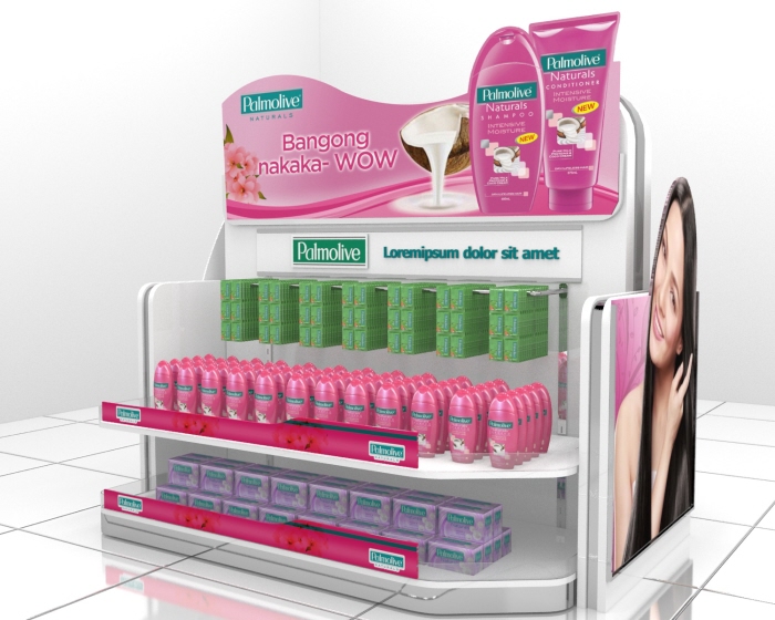 Palmolive Mass Display Unit by Abegail Damian at Coroflot.com