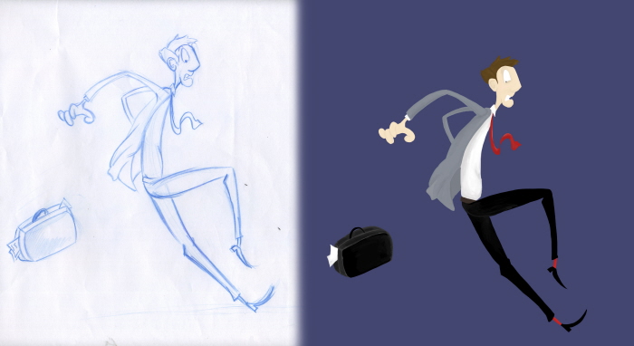 An upload by Terry Lee on Coroflot: to the project Animation Short - SLIP