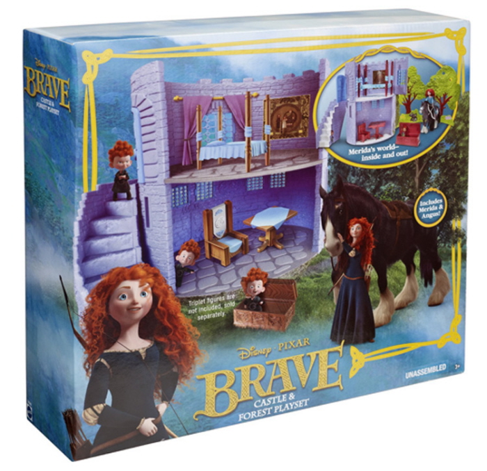 Disney/Pixar Brave Castle & Forest Playset by Oscar Moreno at Coroflot.com