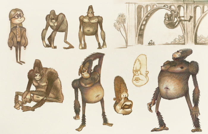 An upload by Peter Markowski on Coroflot: to the project Character Sketches