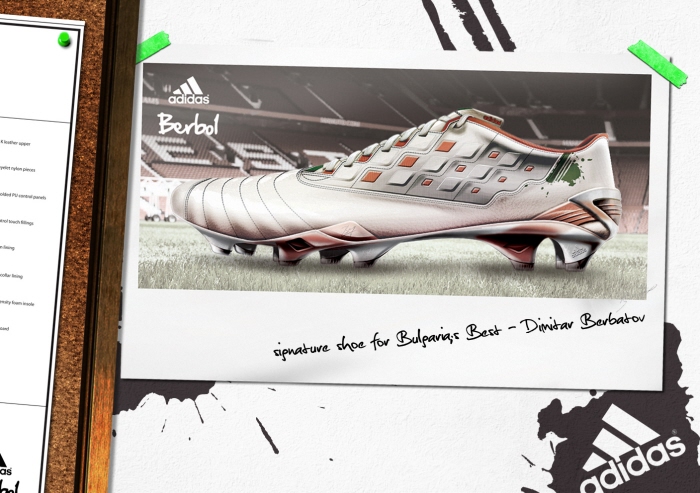 adidas Berbo1 football shoe by Ventsislav Nikolov at Coroflot.com