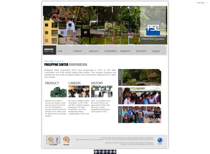 Philippine Sinter Corporation by Leo Paolo Santos at Coroflot.com
