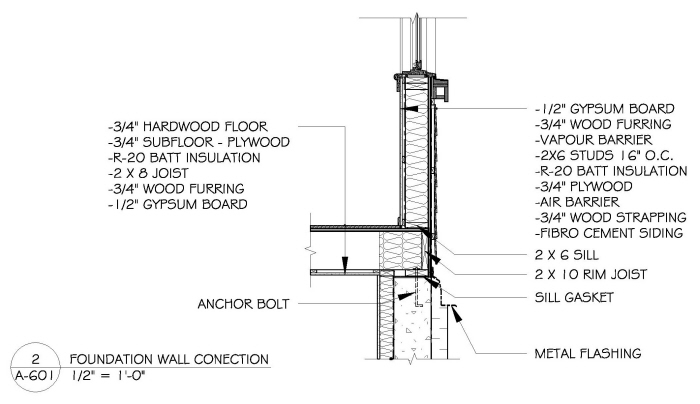 Wall Sections & Detail Drawings by Raymond Alberga at Coroflot.com