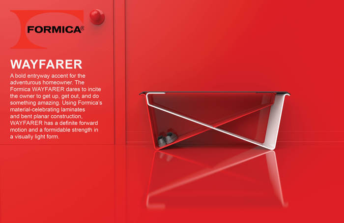 An upload by Justin Dorland on Coroflot: to the project Formica WAYFARER