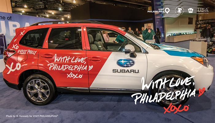Subaru Visit Philly Forester Wrap by Kathleen Flanagan at Coroflot.com