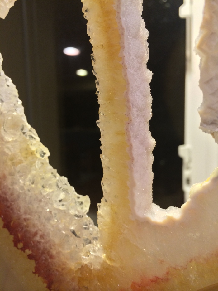 Geode in wood mount by Chris Monti at Coroflot.com