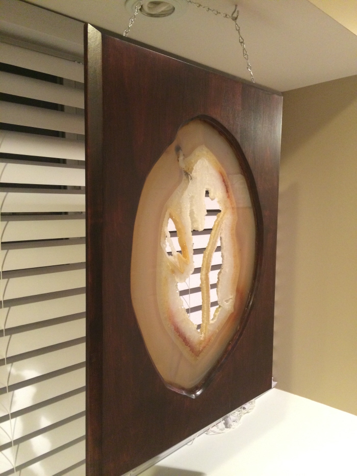 Geode in wood mount by Chris Monti at Coroflot.com