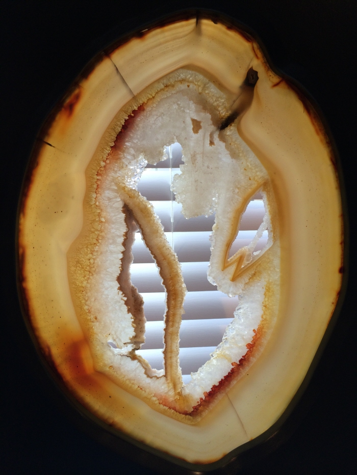 Geode in wood mount by Chris Monti at Coroflot.com